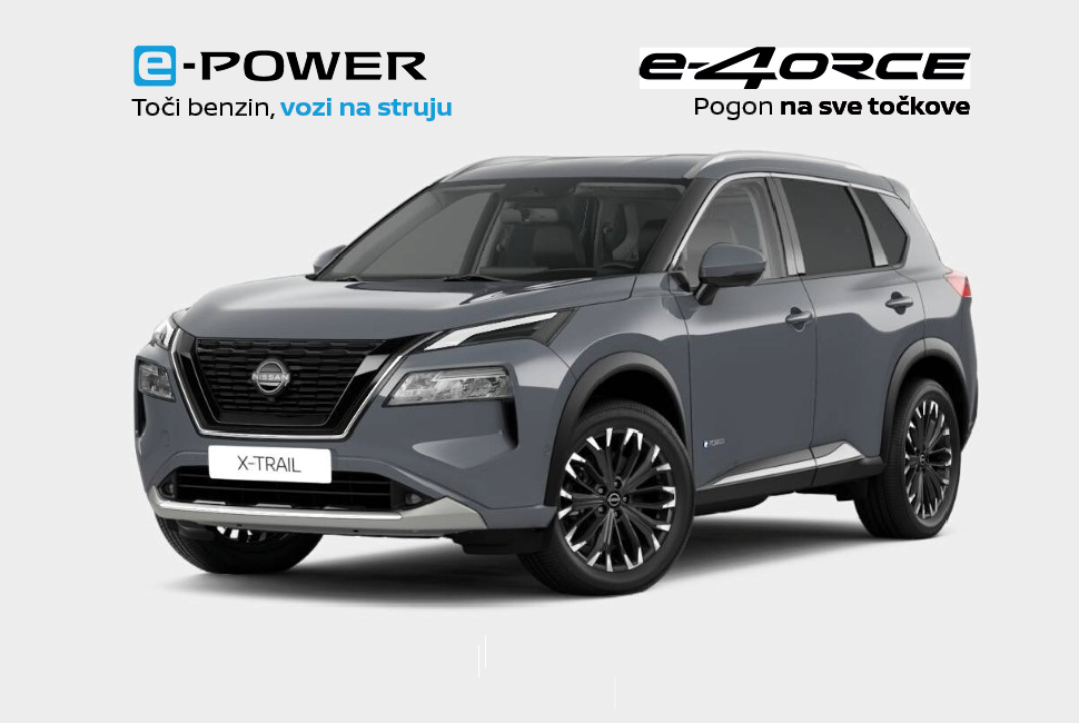 Nissan XTrail 4WD ePower Tekna Nappa | Nova vozila na zalihi | Nissan ...